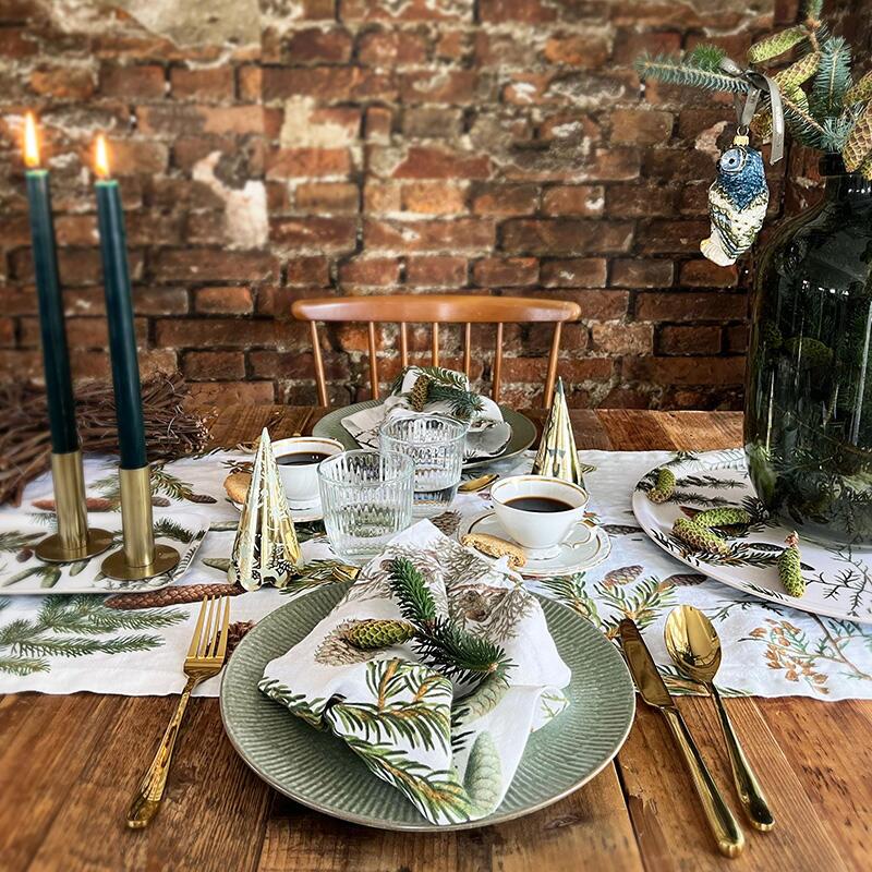 TABLE RUNNER - Pine trees – Koustrup & Co