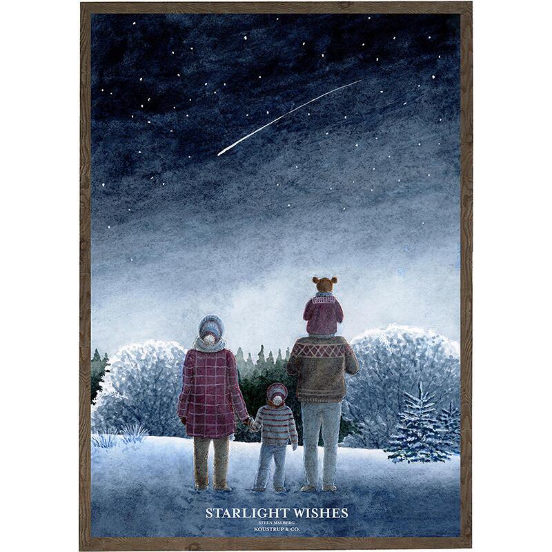 KUNSTPRINT - STARLIGHT WISHES - Koustrup & Co.